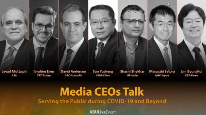 ABU 온라인 MEDIA CEOs TALK 개최 - 시청자와 함께! 디지털 KBS
